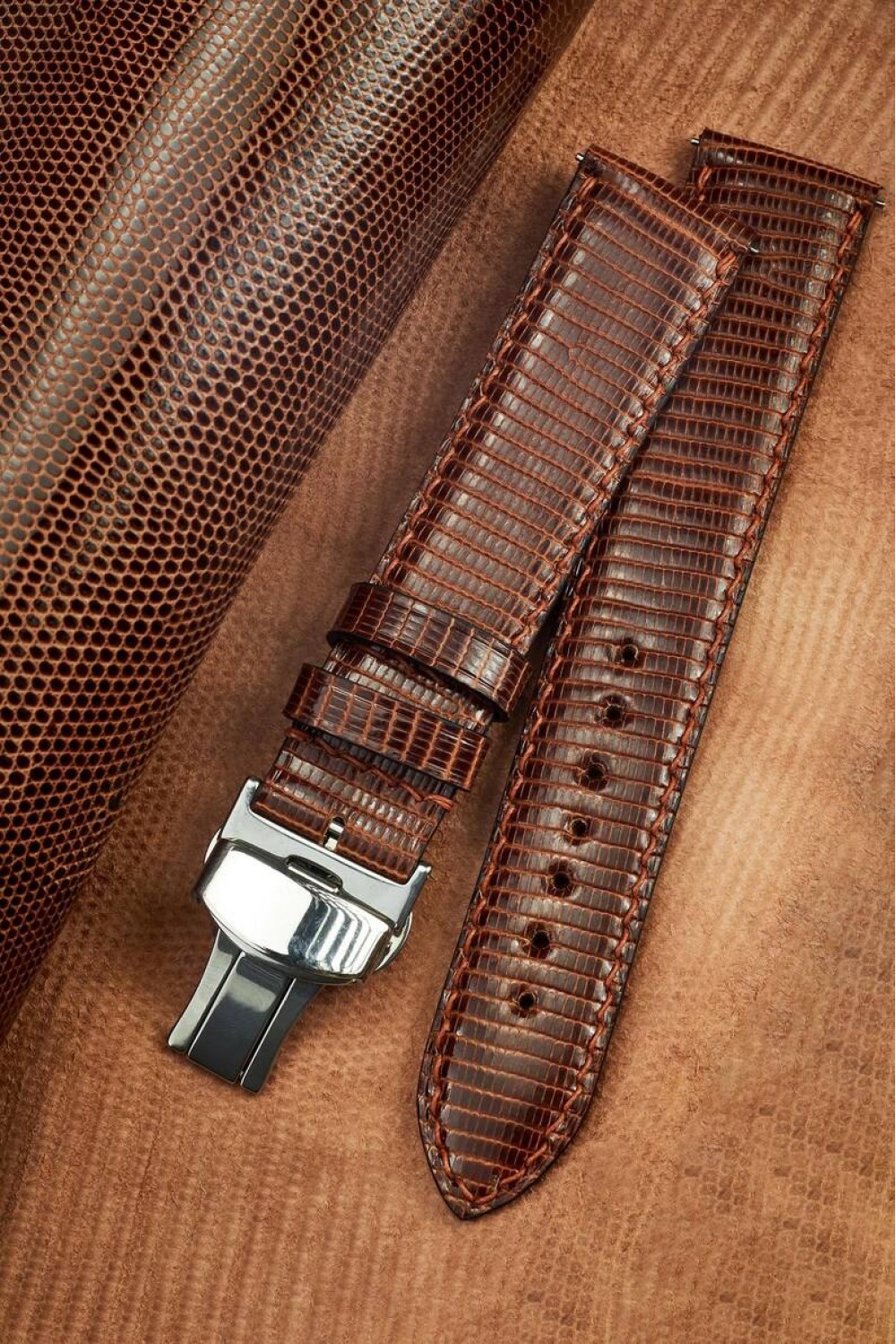 Balabanoff | Lizard Padded watch strap